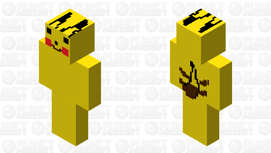 pikachu Minecraft Skin