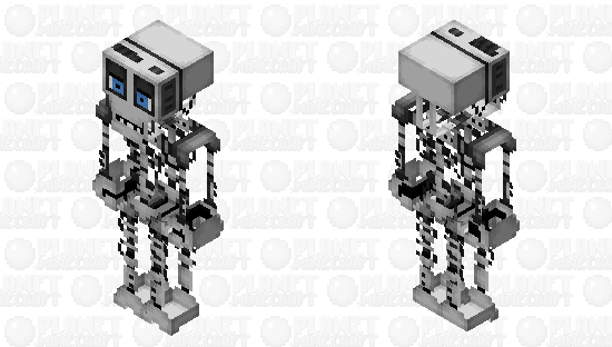 Endoskeleton 01 Minecraft Skin