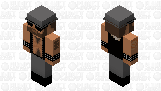 Gta vice city biker Minecraft Skin