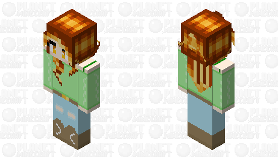 Kim Mystreet Emerald Secret Minecraft Skin