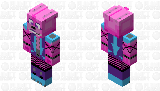 Glamrock bonnet Minecraft Skin