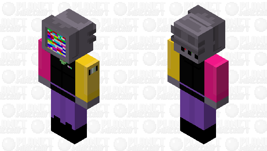 Tv Minecraft Skin