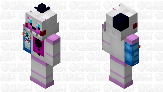 Funtime Freddy with bon bon Minecraft Skin