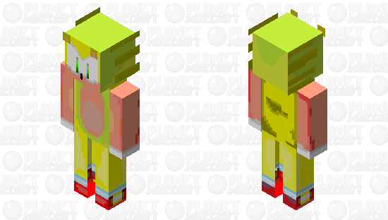 Super sonic Minecraft Skin
