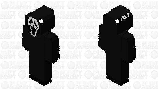 Ghostface(Scary Movie Smile) Minecraft Skin