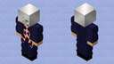 Travis Gojo Satoru Vs Toji Version Minecraft Skin