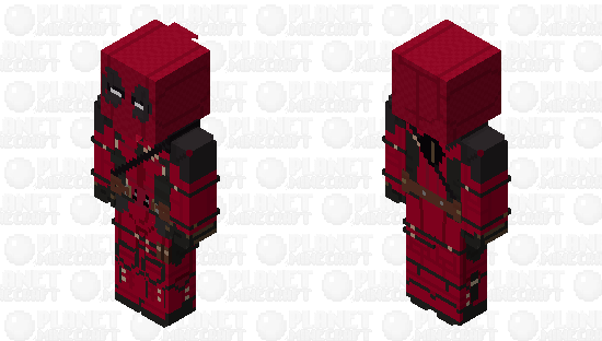 (Sheath) Deadpool (Wade Wilson: Deadpool & Wolverine Minecraft Skin