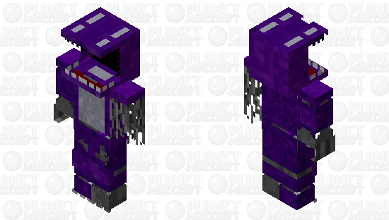 Withered Bonnie (FNAF) Minecraft Skin