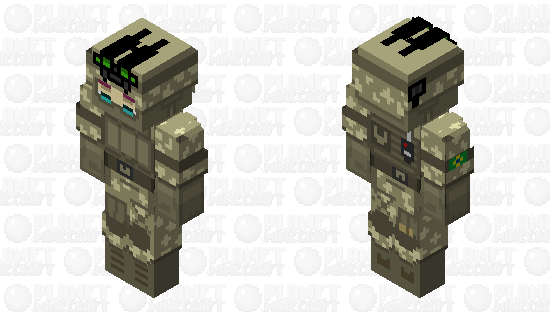 Special force military operator minecraft skin Minecraft Skin