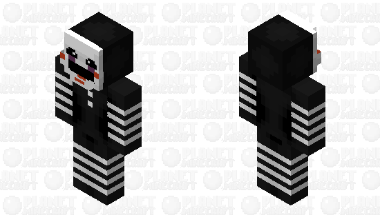 HB’s FNAF Ghost Trail: Puppet Minecraft Skin