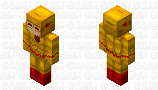 HD The Reverse Flash Minecraft Skin