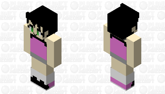 「requested realclass」evil shizuka Minecraft Skin