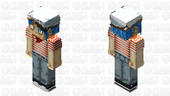 2D (Gorillaz - Plastic Beach) Minecraft Skin