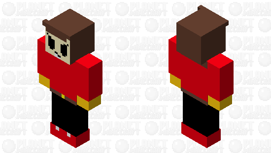 「rarerequested realclass」qmii（mii brawler） Minecraft Skin