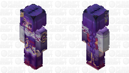 Raiden * shogun // genshin impact Minecraft Skin