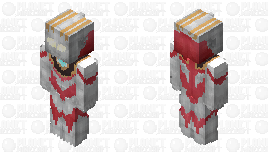 Ultraman Gaia Minecraft Skin