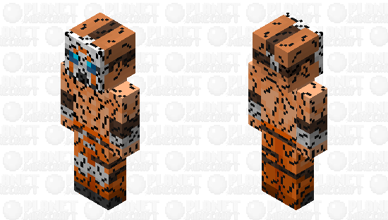 Borderlands 3 ] Psycho Cel-Shaded Detail Minecraft Skin