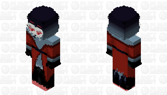 Stolas [Robe] - Helluva Boss Minecraft Skin