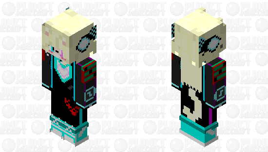 Alice novia de Youtube musicratx Minecraft Skin