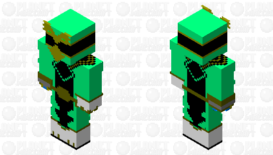 No.1 Sentai Sentai Gozyuger Green Eagle Minecraft Skin