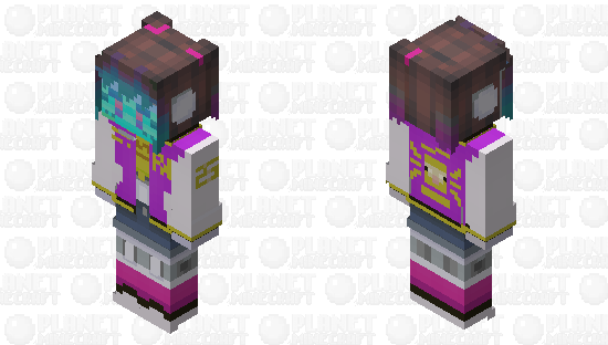 Makina (Milky☆Subway) Minecraft Skin