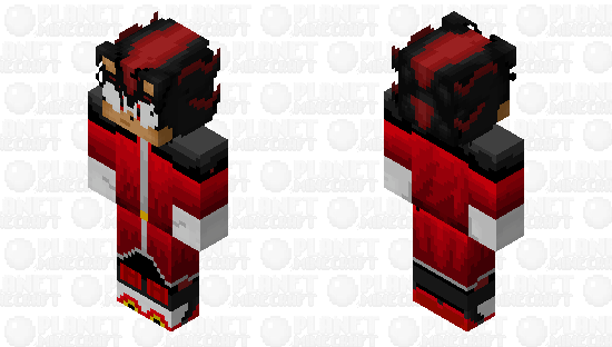 Orochi Shadow Sonic The hedgehog x King of fighters Minecraft Skin