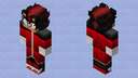 Orochi Amy Sonic The Hedgehog x King Of Fighters Minecraft Skin