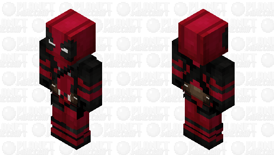Deadpool Minecraft Skin