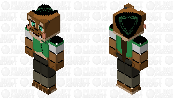 Toyhouse Popgoes The Weasel Minecraft Skin