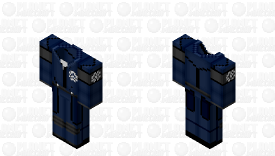 Expendable Jumpsuit from Roblox Pressure Minecraft Skin