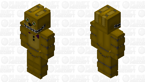 *Remake* Springbonnie (Five Nights at Freddy's) Minecraft Skin