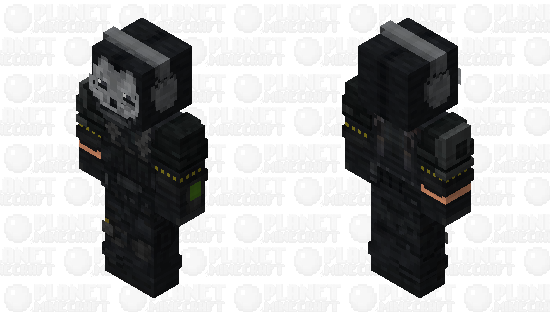 Ghost - Retribution (Call of Duty Mobile) (CODM) Minecraft Skin