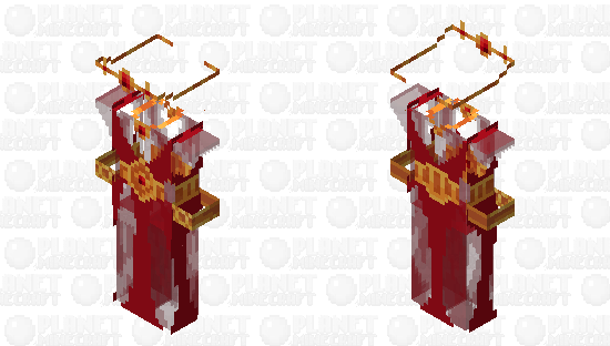 Gauzy Layer Dress - HD Clothes Minecraft Skin