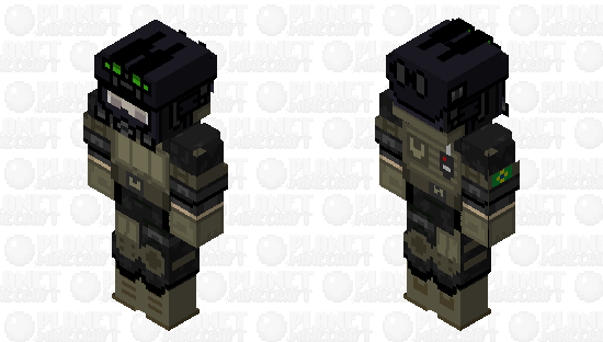 Operator Special force minecraft skin Minecraft Skin