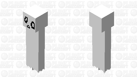 Napstablook Minecraft Skin