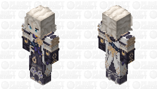 ALBEDO GENSHIN (128x) Minecraft Skin