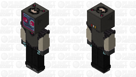 Vincent Whittman (Vox)-Hazbin Hotel Minecraft Skin