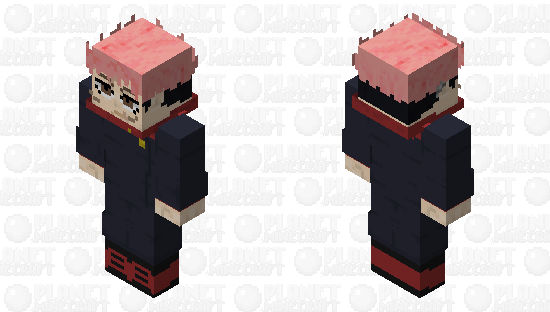 Yuji Itadori Minecraft Skin