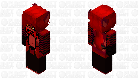 Goth Fexa Minecraft Skin