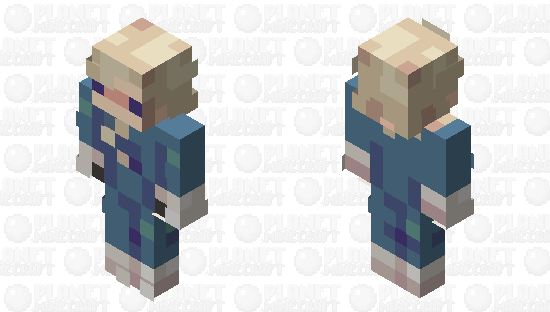 8-bit Sue Storm Minecraft Skin