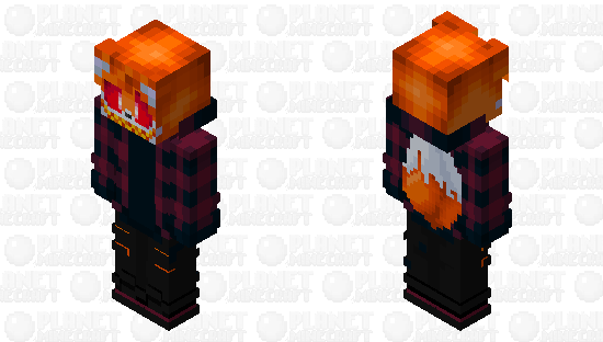 Tails.EXE in my style? Minecraft Skin