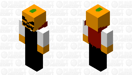 Vampire Pumpkin Minecraft Skin