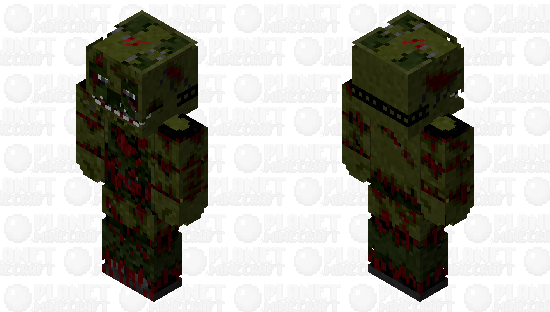 Springtrap Minecraft Skin