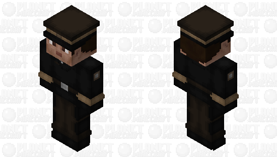 WW: Enclave Intel Officer Minecraft Skin
