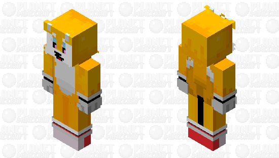 Adorable 💕 tails Minecraft Skin