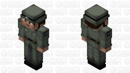 WW: Enclave Army Officer (Forest) Minecraft Skin