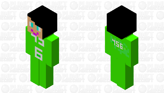 Player 456 (Squid Game) Character Gii-Hun Minecraft Skin