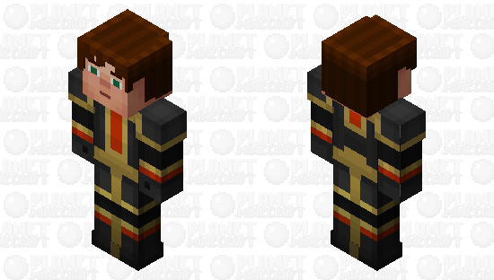 Jesse Armored Minecraft Skin