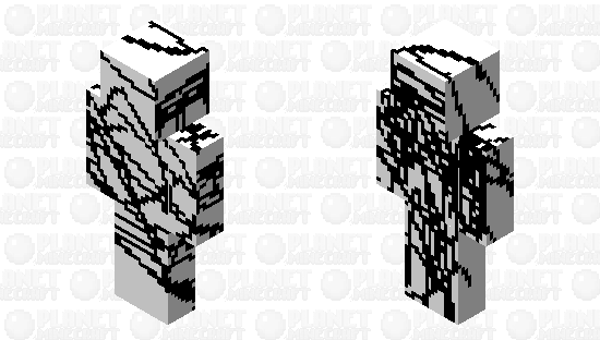 Scribble Steve Minecraft Skin