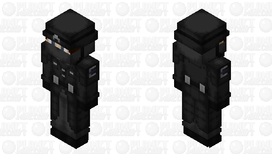 WW: Enclave Army Officer (Covert + Female) Minecraft Skin